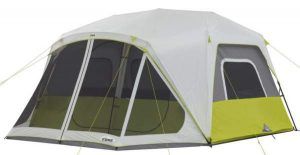 CORE 10 Person Instant Cabin Tent With Screen Room | Family Camp Tents