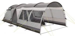 Outwell Nevada 5 Man Privilege Tent - Tainted PVC Windows | Family Camp ...