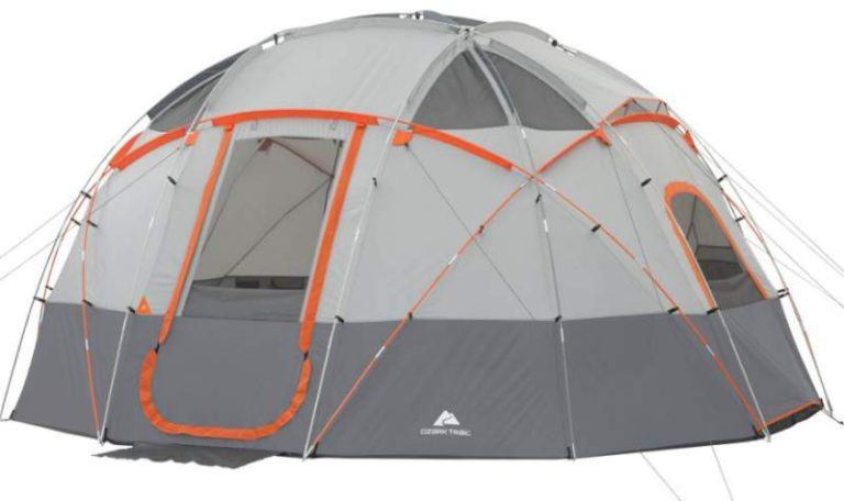 Ozark Trail 12-Person Base Camp Tent with Light - Incredibly Affordable ...