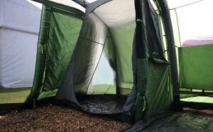 Outwell Woodburg 6A Air Tent Review (4 Rooms & Huge Space)