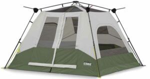 CORE Instant Cabin Tent 6 Person Review (Great Design)