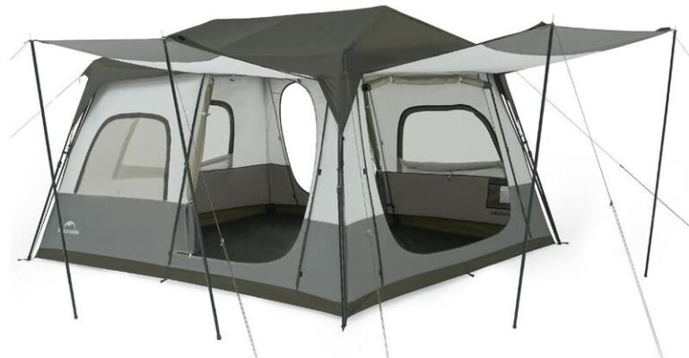 NatureHike Cape Instant Tent 8 Person - Fast Setup, Spacious Design ...